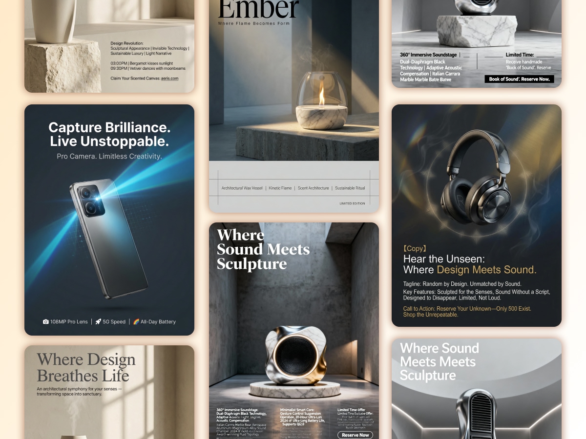 Online Advertisement Poster Maker | X-Design