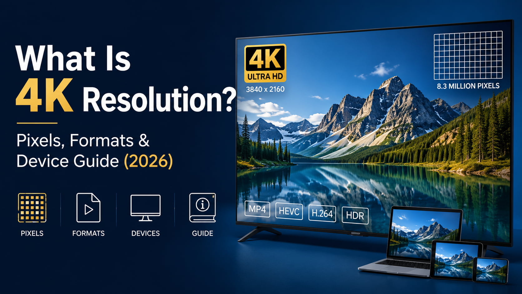 What Is 4K Resolution? Pixels, Formats & Device Guide | Zawa (formerly ...